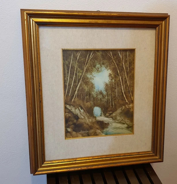 DIPINTO OLIO SU pannello pittore Bolognese Vittorio Mandes 23X30 senza ...