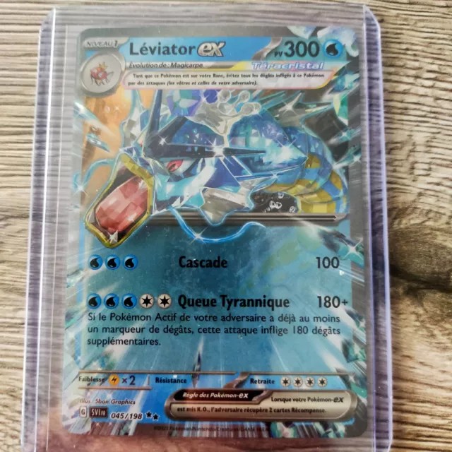 CARTE POKEMON LEVIATOR 045/198 EX EV1 Ecarlate et Violet SV1 FR NEUF ... CARTE POKEMON LEVIATOR 045/198 EX EV1 Ecarlate et Violet SV1 FR NEUF ...