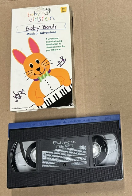 BABY EINSTEIN - Baby Bach Musical Adventure VHS £28.52 - PicClick UK