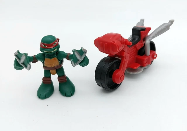 TMNT HALF SHELL HEROES RAPH with minibike Teenage Mutant Ninja Turtles ...