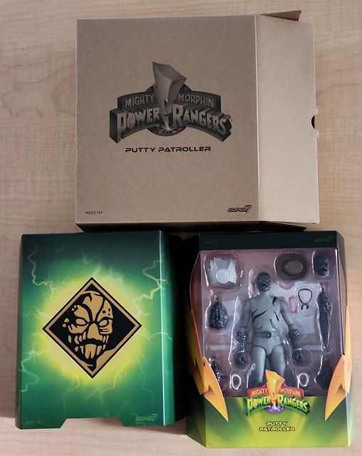 SUPER7 MIGHTY MORPHIN Power Rangers Ultimates Putty Patroller EUR 58,53 ...