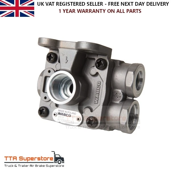 GENUINE WABCO 9735000280 - Quick Release Valve £84.00 - PicClick UK