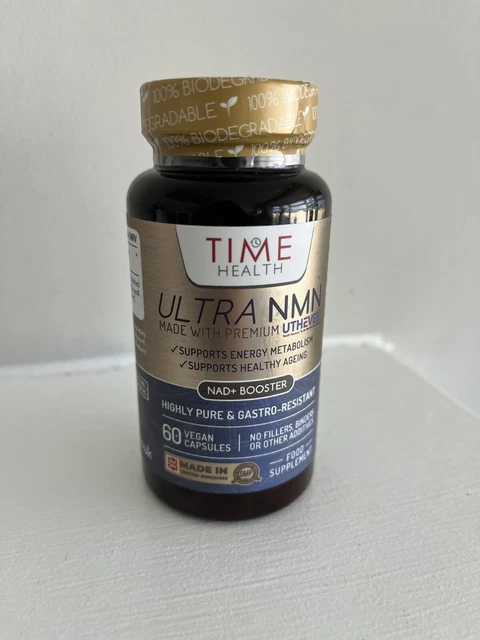 TIME HEALTH ULTRA NMN NAD+ Booster 60 Vegan Capsules - Sealed £34.00 ...