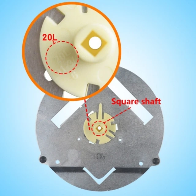 TURNTABLE MOTOR EASY Installation Microwave Motor Turning Bracket Plate ...