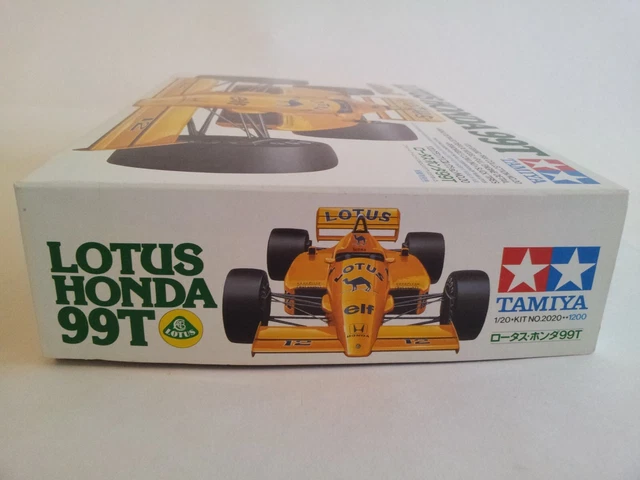 TAMIYA 1/20 LOTUS Honda 99T 1987 Ayrton Senna 20020 F1 GP car model kit ...