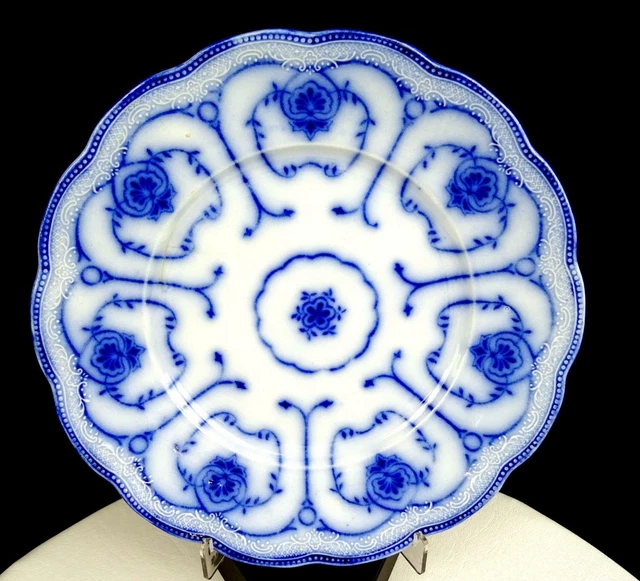 PETRUS REGOUT MAASTRICHT Holland Excelsior Pattern Delft Flow Blue 9 ...