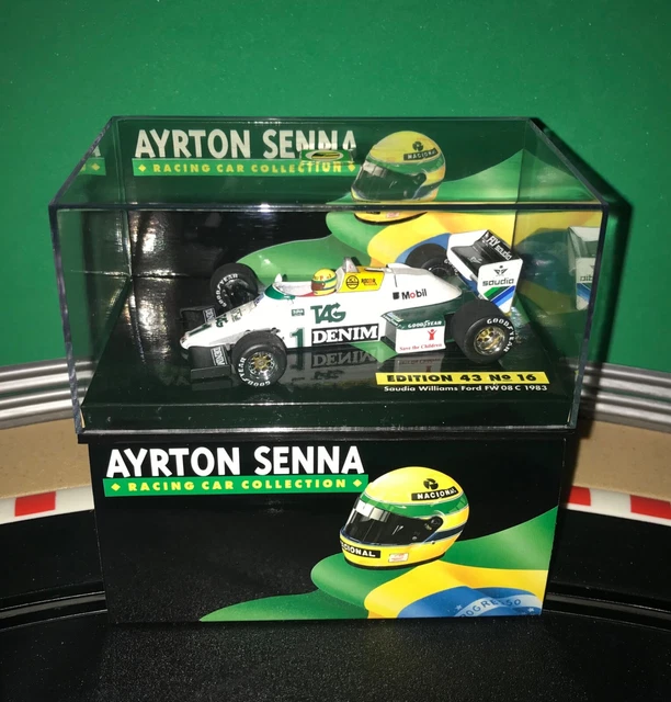 LANG AYRTON SENNA Collection ASC # 16 Saudia Williams Ford FW08C 1983 ...