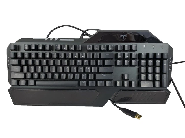 ET TECH MECHANICAL Gaming Keyboard I-800 Backlit USB Wired Works $24.94 ...