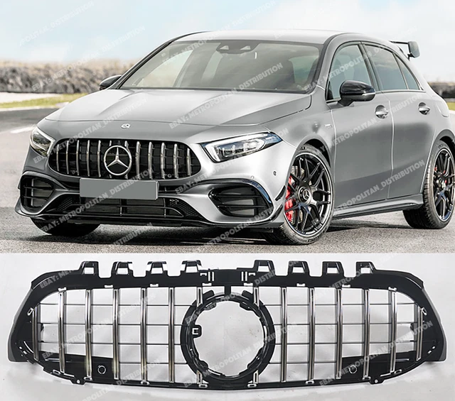 CHROME AMG GT Panamericana grille Mercedes W177 A class hatchback a180 ...
