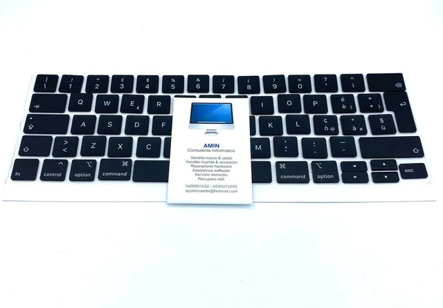 KIT TASTI CONVERSIONE layout Italiana 🇮🇹 Macbook Retina 13 A1502 2013 ...