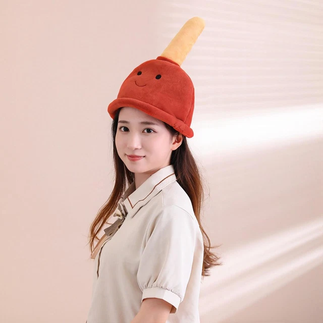 WHIMSICAL RED YELLOW Headpiece Hat Comfortable to Wear Performance Props £34.86 - PicClick UK