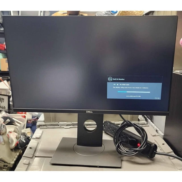 DELL 24-INCH MONITOR P2419H - IPS - Full HD w/Power Cable, HDMI Cable ...
