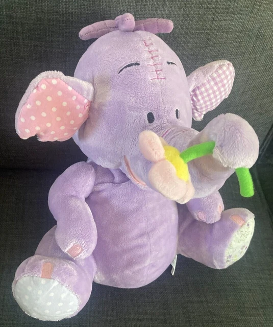 VINTAGE PELUCHE ELÉPHANT LUMPY ami de Winnie DISNEYLAND RESORT PARIS ...