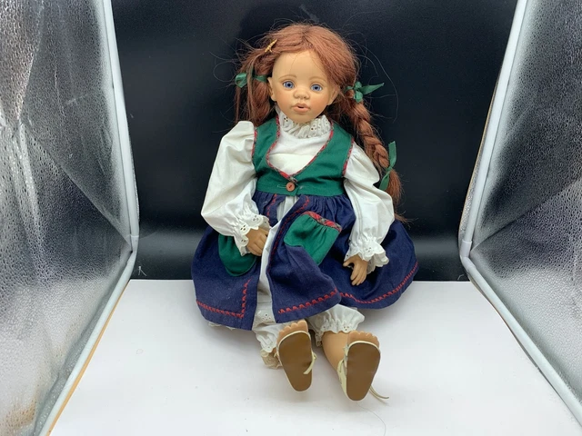 POUPON DE COLLECTION Porcelaine Poupée 52 Cm. Excellent Etat EUR 45,14 - PicClick FR