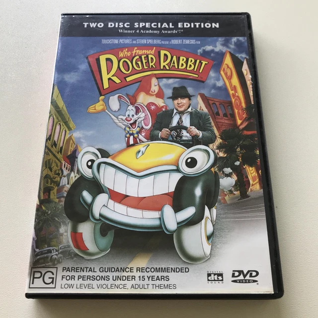 WHO FRAMED ROGER Rabbit DVD Region 4 PAL Two Disc Special Edition Bob ...