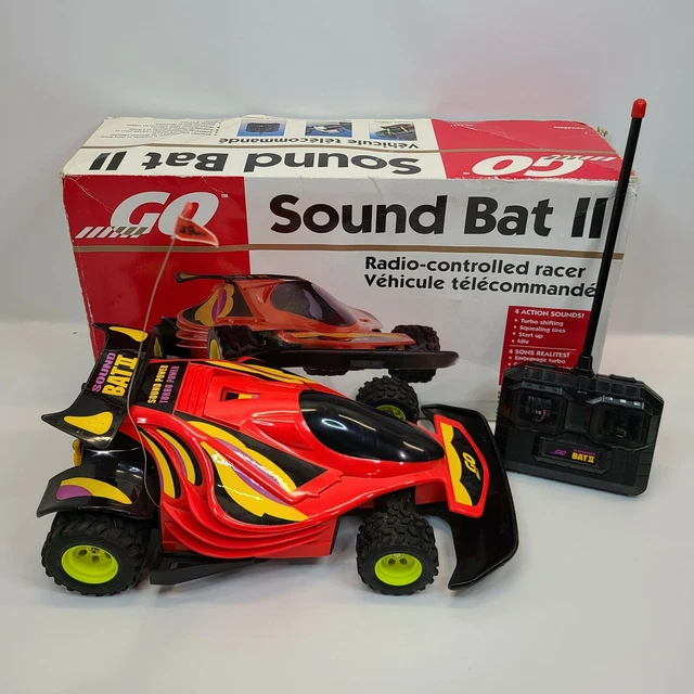 VINTAGE INTERTAN RADIO Shack Sound Bat II 2 Radio-Controller RC Car ...