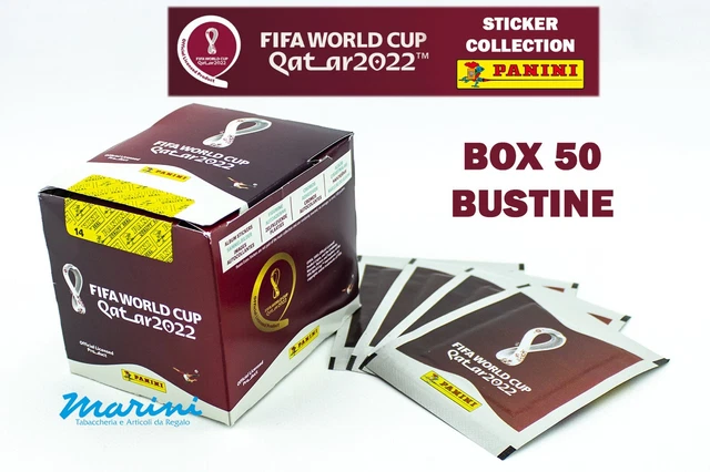 PANINI FIFA WORLD Cup Qatar 2022 Sticker Collection Starter Pack + 50 ...