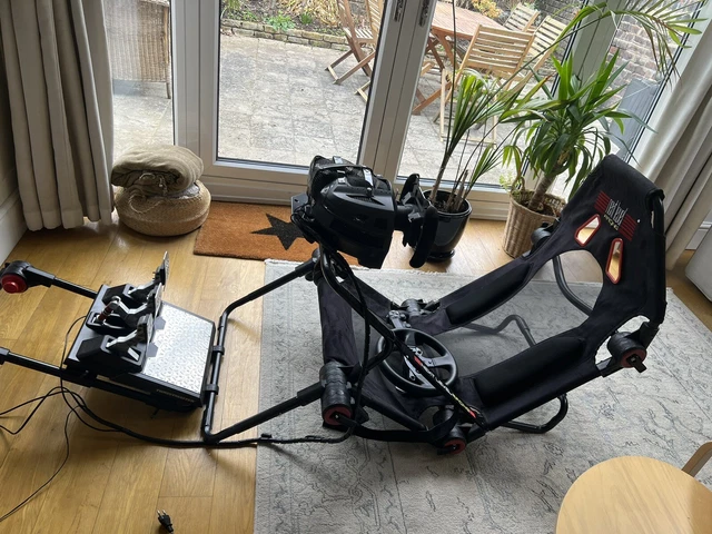 COMPLETE RACING SIM Rig - (New motor, upgraded cooling fans) £600.00 ...