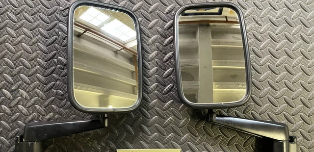 LAND ROVER DEFENDER 110 Wing Mirrors - Used - 1 cracked slightly as ...