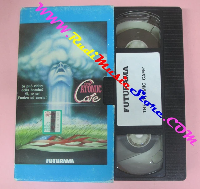 VHS FILM THE ATOMIC CAFE' Kelvin Pierce Rafferty Roader FUTURAMA(F44 ...