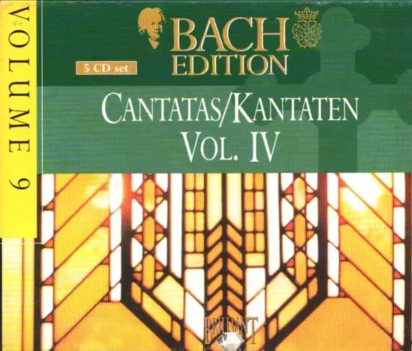CD-BOX JOHANN SEBASTIAN Bach Cantatas = Kantaten Vol. VI Brilliant Classics EUR 16,25 - PicClick DE