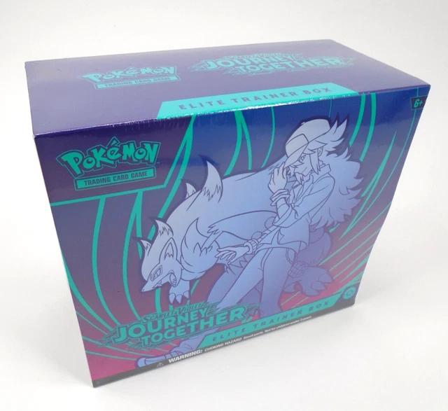POKEMON JOURNEY TOGETHER Elite Trainer Box Scarlet & Violet ETB Factory ...