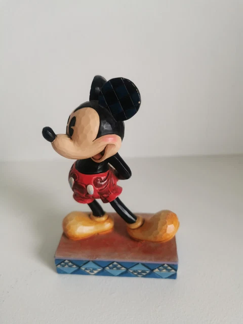 DISNEY TRADITIONS ORIGINAL Mickey Mouse Personality Pose Figurine ...