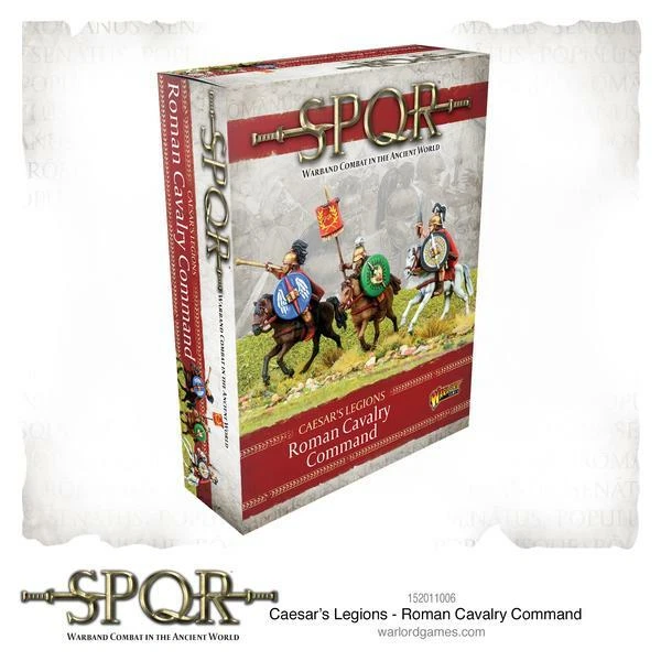 SPQR CAESAR'S LÉGIONS Romain Cavalerie Command - WARLORD GAMES EUR 15 ...