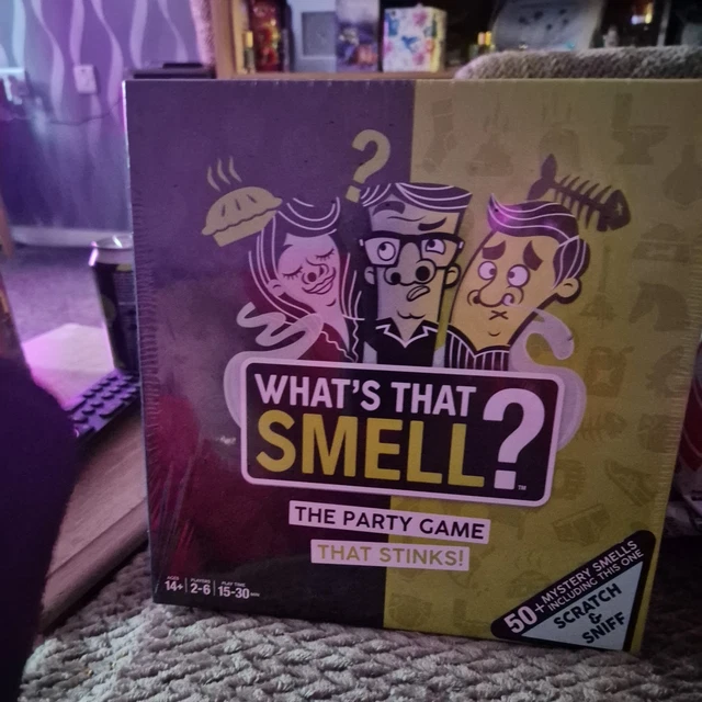 WHAT'S THAT SMELL? Party Game for Scent Guessing Sealed new £7.50 ...