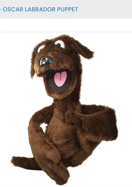 ONEWAYUK OSCAR ARM Puppet Large Brown LABRADOR Dog professional Hand ...