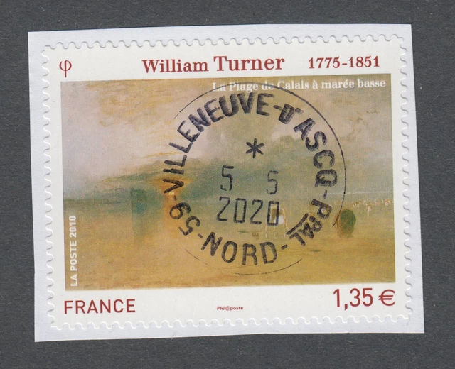 FRANCE - TIMBRE autoadhésif oblitéré - N°402 - William Turner - TB EUR ...