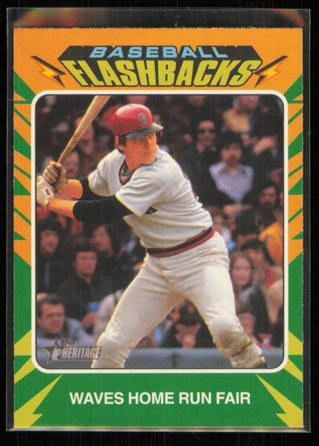 2024 TOPPS HERITAGE #BF-14 Carlton Fisk Flashback Baseball EUR 1,90 ...