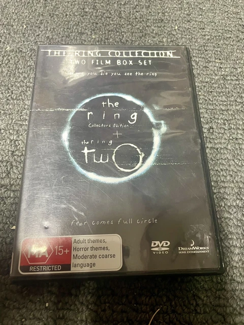 THE RING AND The Ring Two DVD Region 4 PAL Movies 2 Disc Box Set MA15 ...