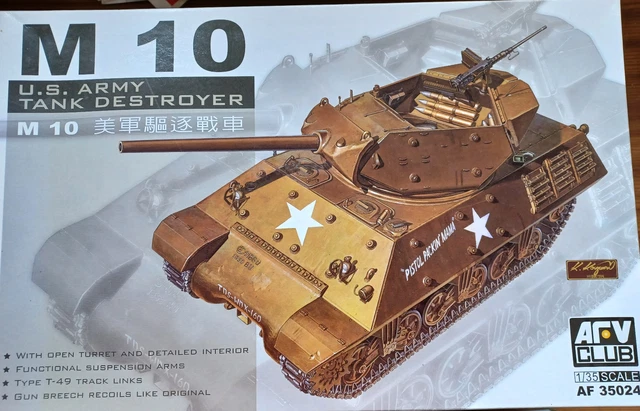 1:35 AFV CLUB 35024 - M10 Tank Destroyer EUR 31,00 - PicClick DE