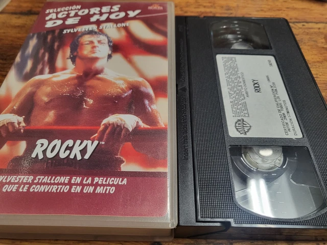 VHS ROCKY I Sylvester Stallone- Rare Spanish Tape Español $34.16 ...