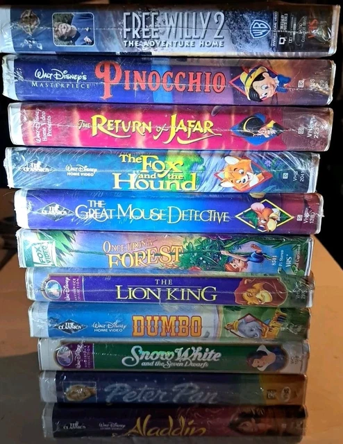 11 DISNEY CLASSICS VHS Mostly BLACK DIAMOND All Brand New Sealed £82.81 ...
