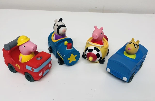 PEPPA PIG BUGGIES X 4, Car, Train, Fire Engine, Rocket Vehicles, Pedro ...