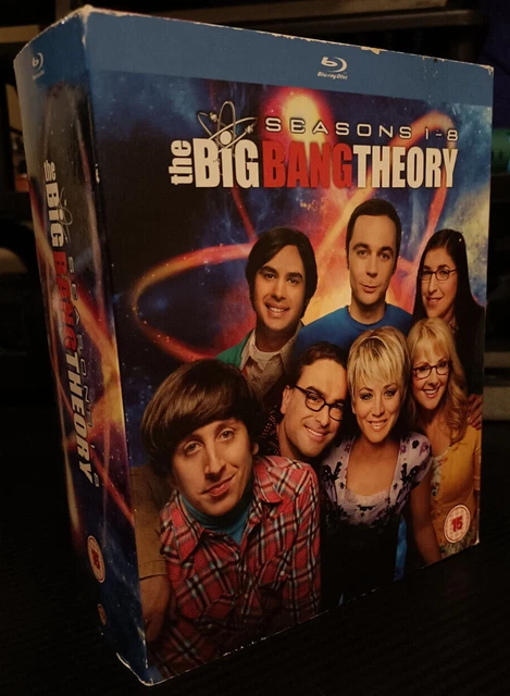 THE BIG BANG THEORY Seasons 1-8 Blu Ray Boxset Rated 15 EUR 15,40 ...