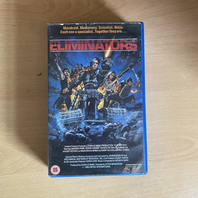 ELIMINATORS BIG BOX Ex Rental VHS Video Tape £21.99 - PicClick UK
