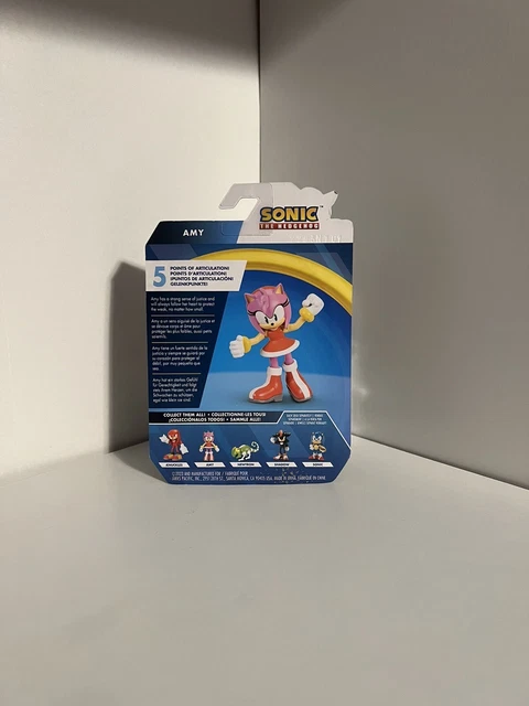 Figurine ArticulÉe Amy Jakks Pacific 2023 Sonic The Hedgehog 2 5 Pouces