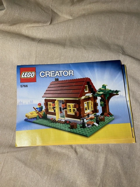 LEGO CREATOR 3 in 1: 5766 Log Cabin Building Kit instructions ...