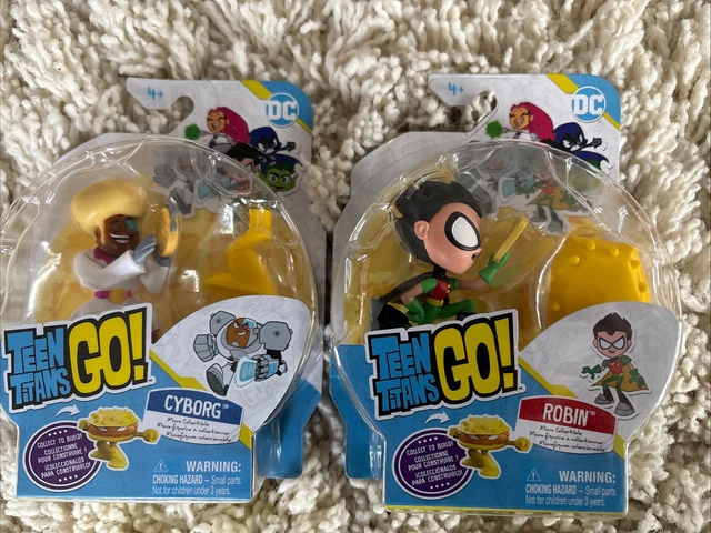 TEEN TITANS GO! Robin & Cyborg - Micro Collectible - New £21.51 ...