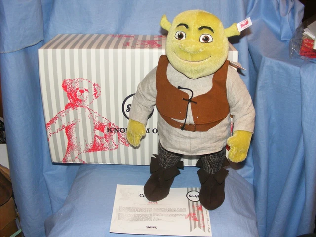 STEIFF SHREK LARGE 42cm Limited Edition Boxed Present 355431 NEW £398. ...