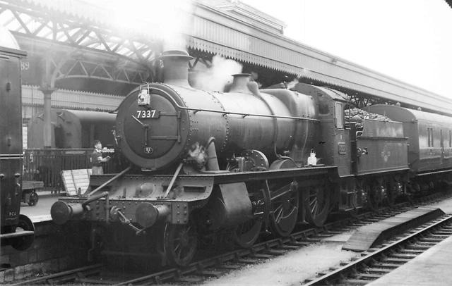 PHOTOGRAPH LNER 7337 Steam Locomotive Darlington Works NER 6x4 £3.39 ...