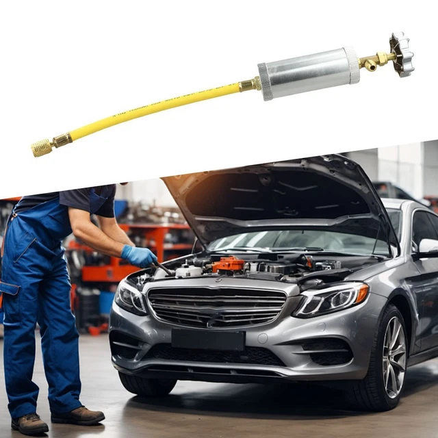 R134A R12 HAND Turn Pump for Oil and Dye Injection in Vehicle AC ...