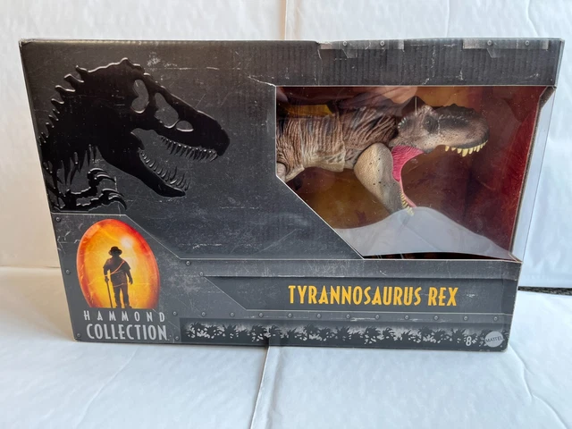JURASSIC PARK HAMMOND Collection Mattel Tyrannosaurus Rex Dinosaur ...