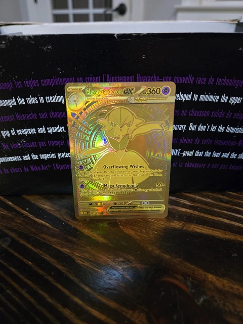 POKEMON TCG MEGA Evolution - Mega Gardevoir ex 187/132 - Gold Hyper ...