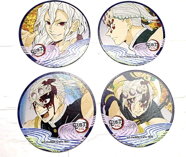 DEMON SLAYER CAFE Coaster Usu Tengen Red Light Edition Complete ...