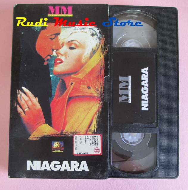 1953 NIAGARA MARILYN Monroe L'UNITA' Cardboard VHS Movie (F36*) NO DVD ...