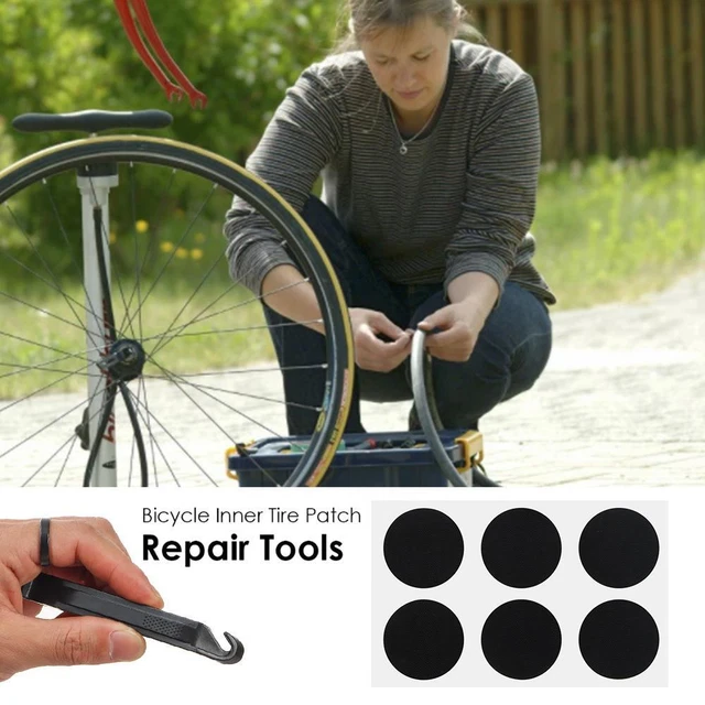 MAINTENANCE TIRE FIX Kit Puncture Repairing Tools Prying Rod Rubber ...